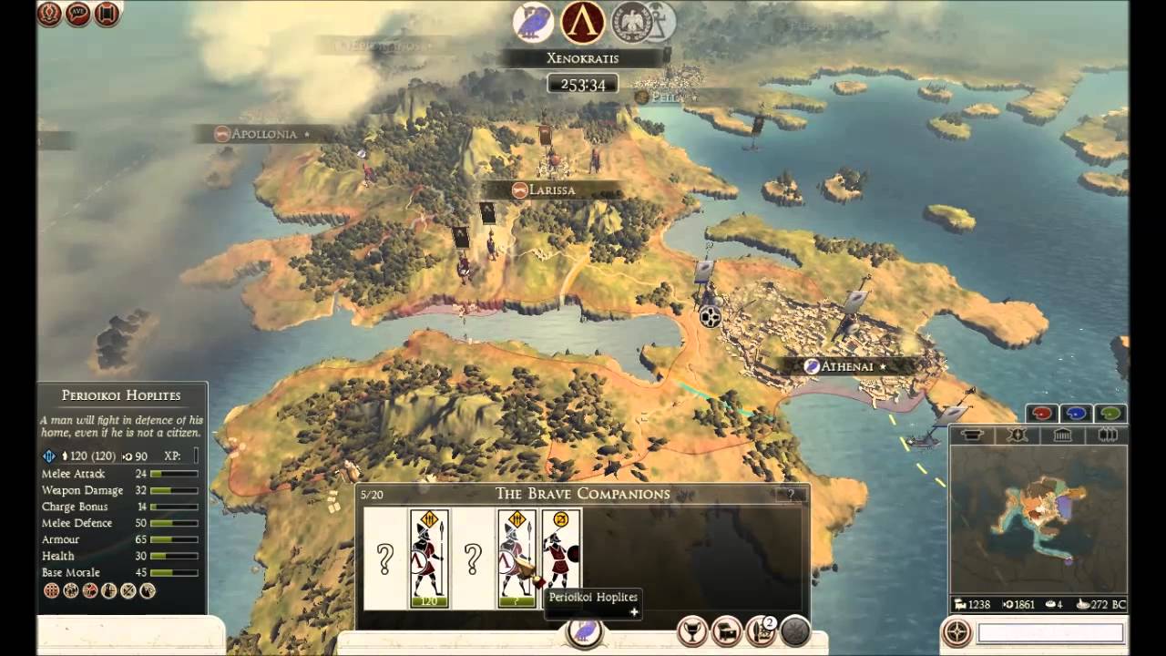 Total War Rome 2 Co-op Campaign(Athens and Sparta) P to the Ikeman ...
