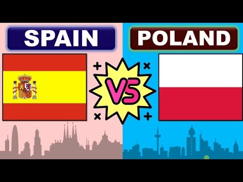 Poland vs Spain | country comparison - YouTube