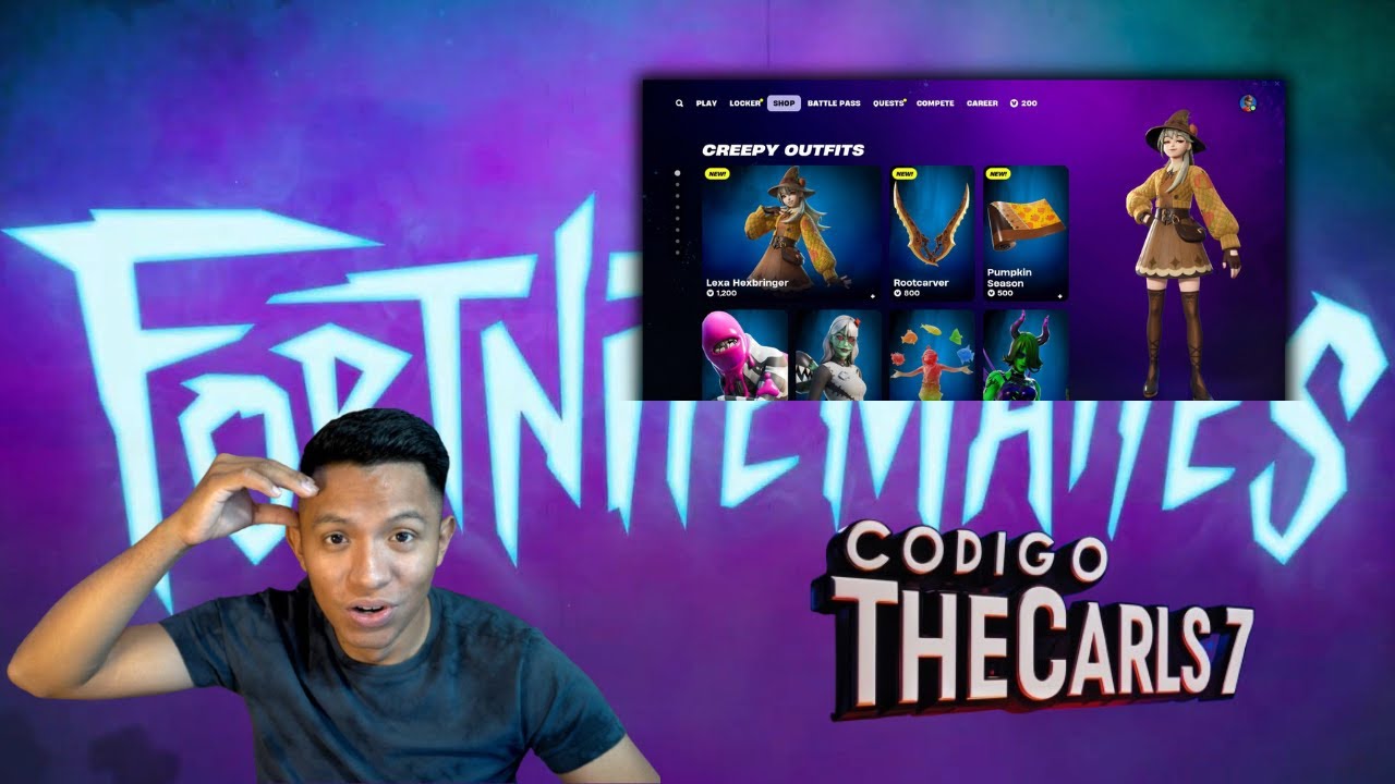 LEXA LA BRUJA LLEGA A FORTNITEMARES🎃🦇 - YouTube