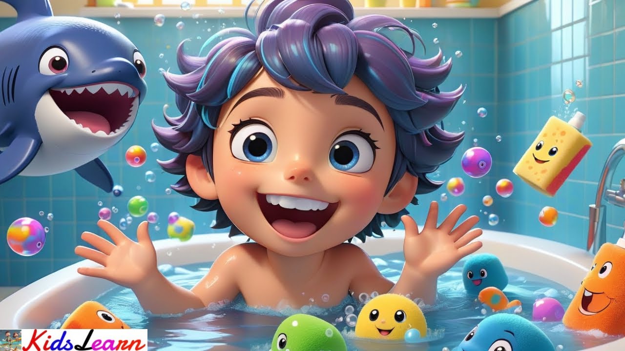 Splish Splash Bubble Bash! 🛁🫧 | Fun & Silly Bath Time Song for Kids 🎶 ...