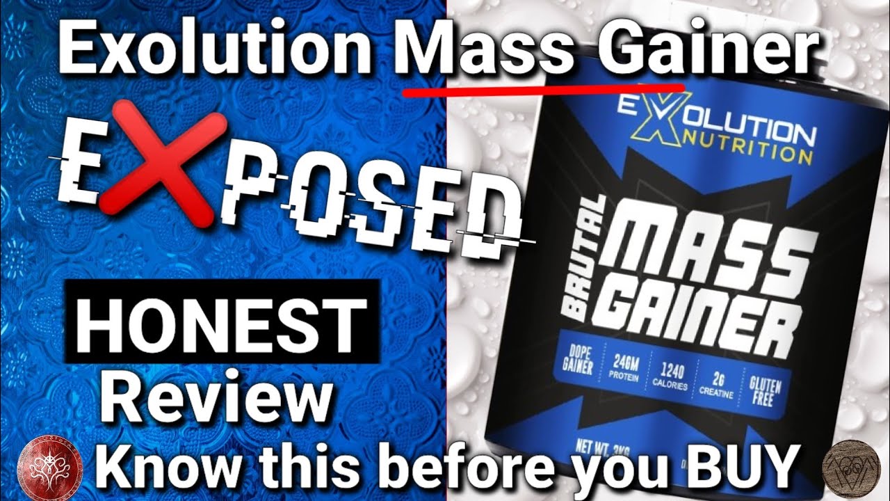 Exolution Nutrition brutal Mass Gainer HONEST review ( with LAB TEST ...