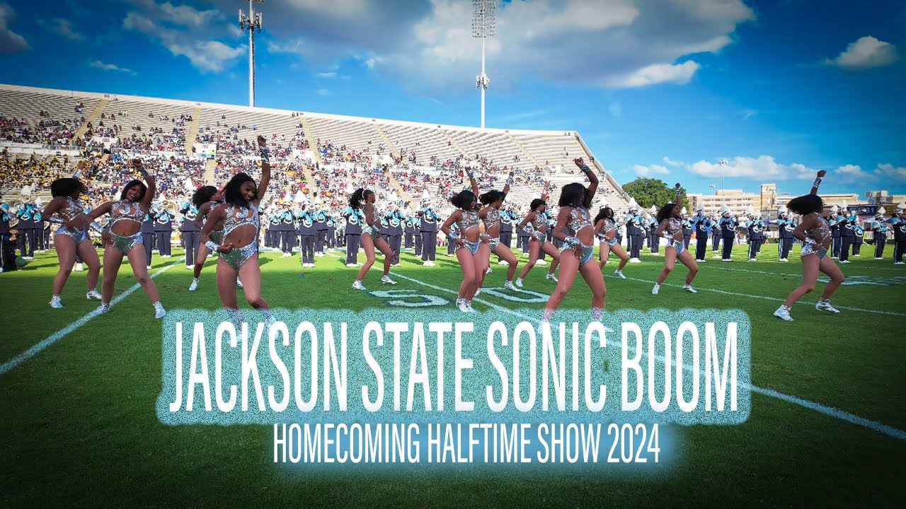 Jackson State Sonic Boom Homecoming Halftime Show 2024 - YouTube