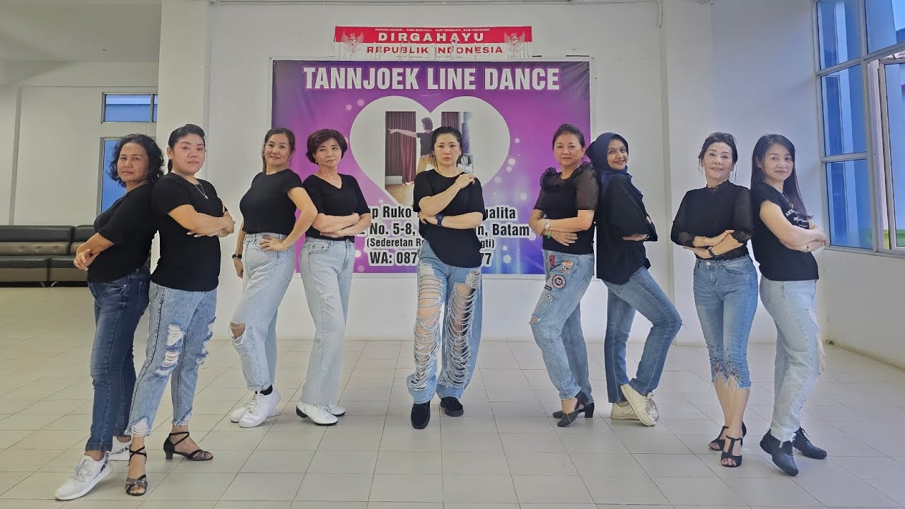 Sexy Lady Line Dance - Beginner Level - YouTube