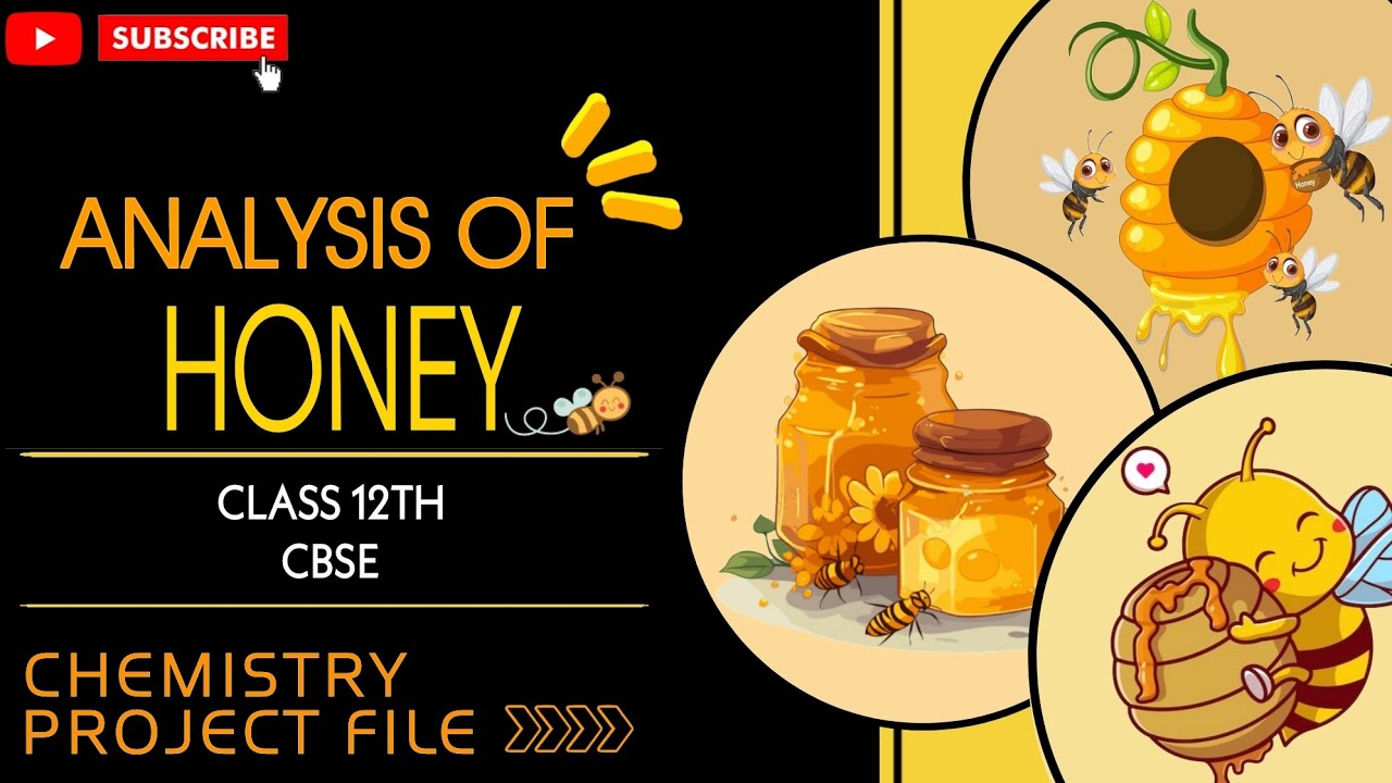 || Chemistry Investigatory Project on Analysis of Honey || Class 12 ...