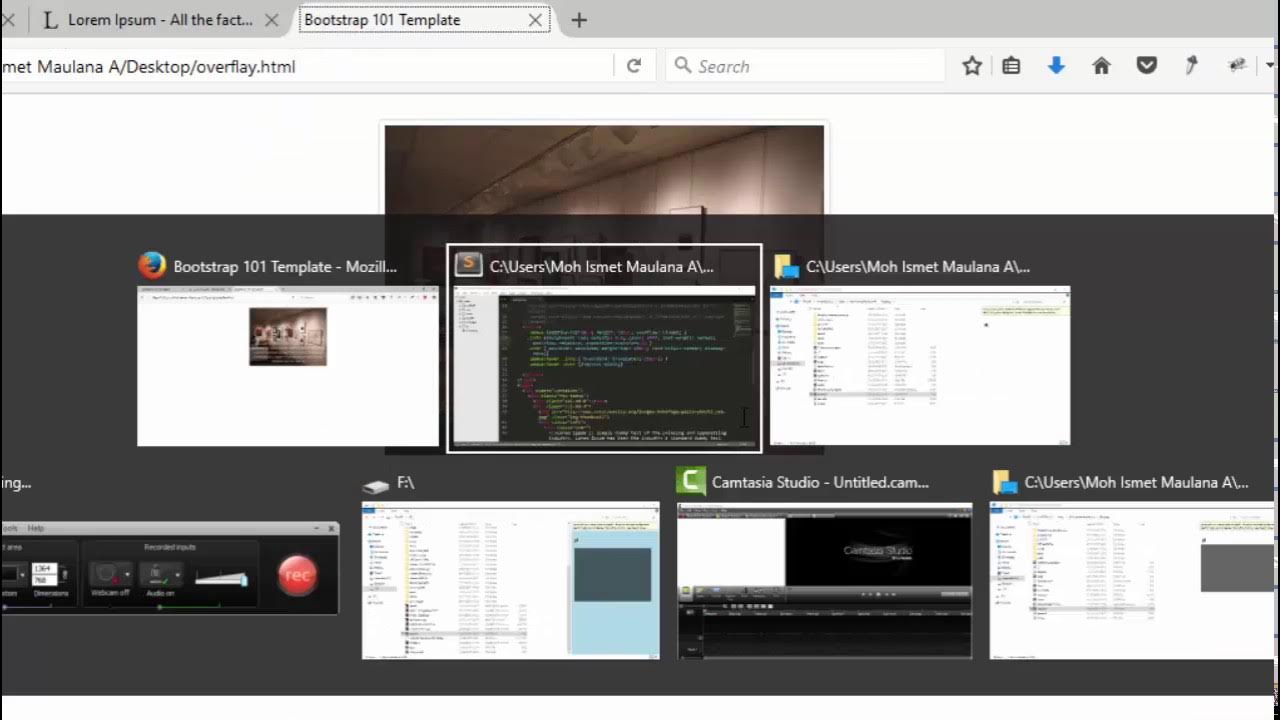 Cara Mudah Membuat Efek Overlay Menggunakan HTML5 CSS3 - YouTube
