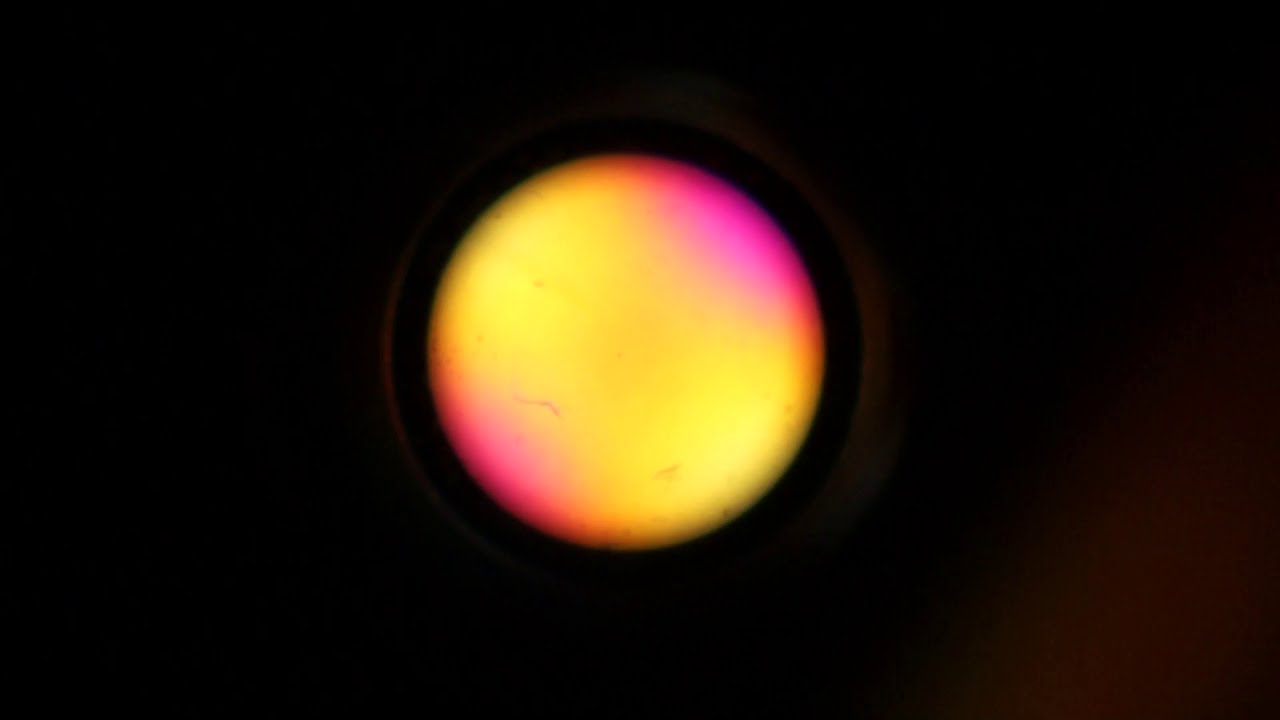 Gypsum Optic Normal Interference Figure - YouTube