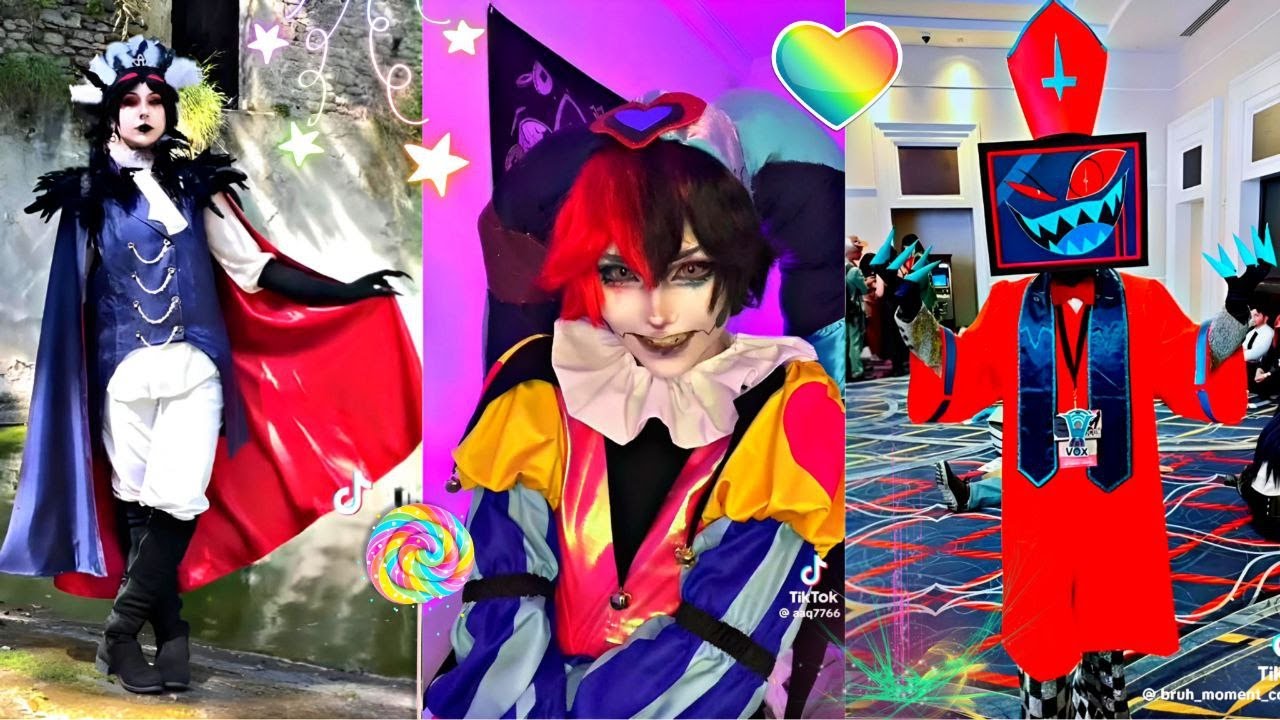 Hazbin Hotel and Helluva Boss Cosplay - Best Compilation #28 💕 - YouTube