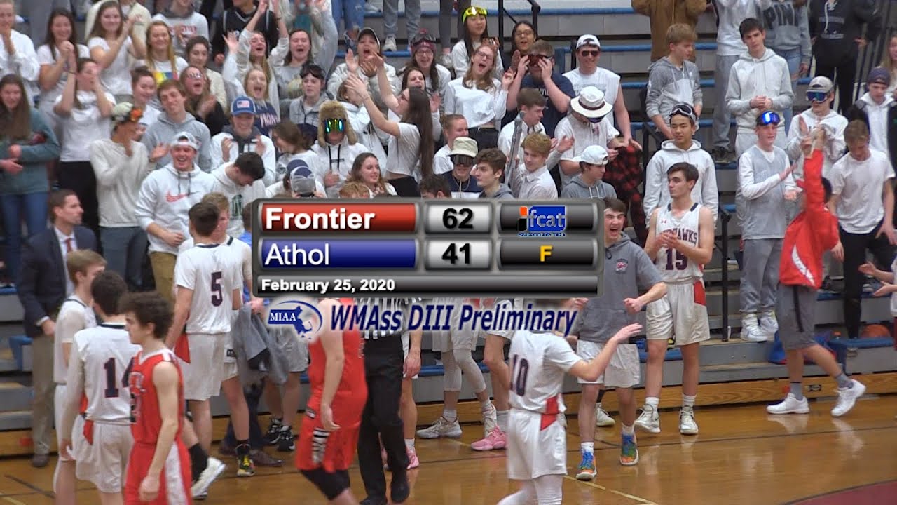 Frontier Regional School Boys Basketball RECAP v Western Mass ...