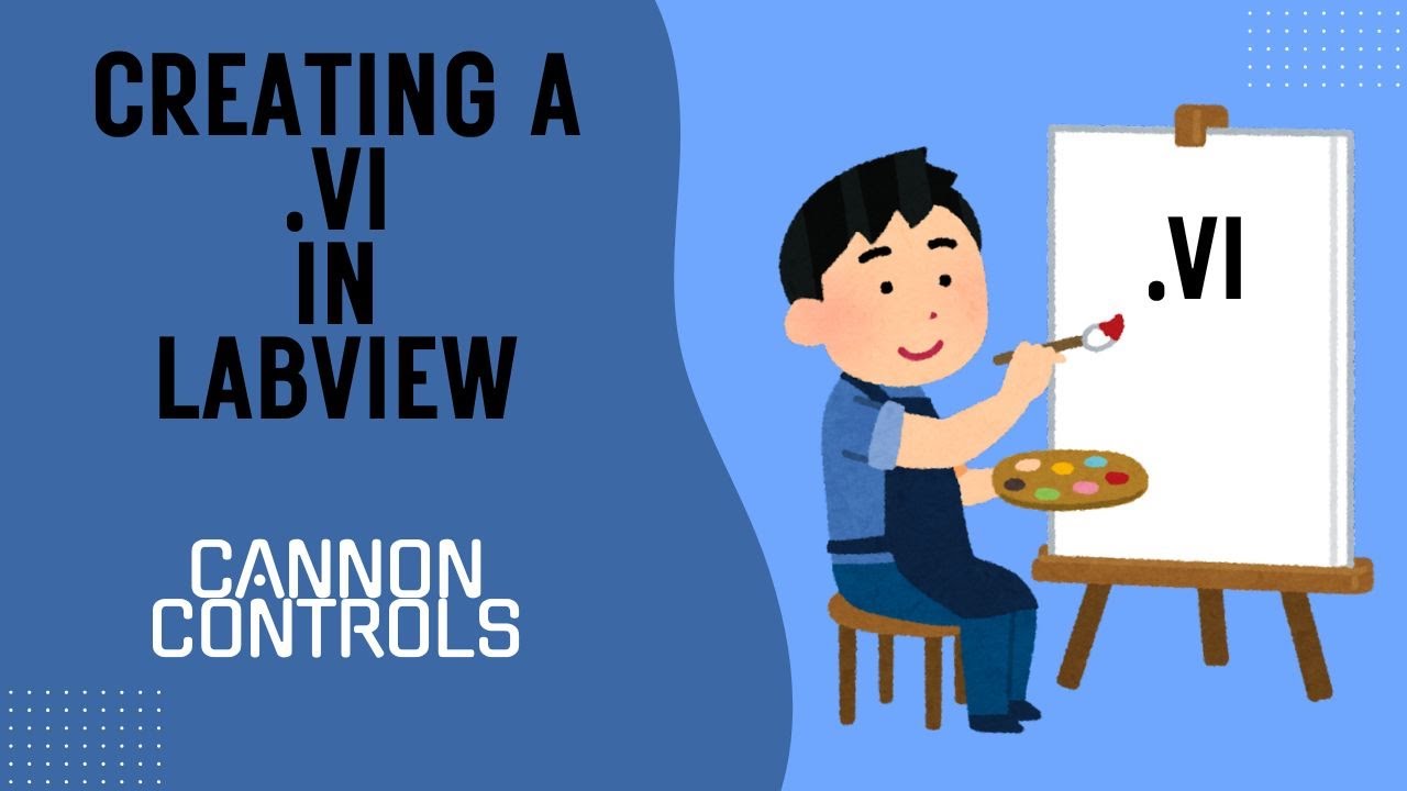 Creating a .VI in LabVIEW - YouTube