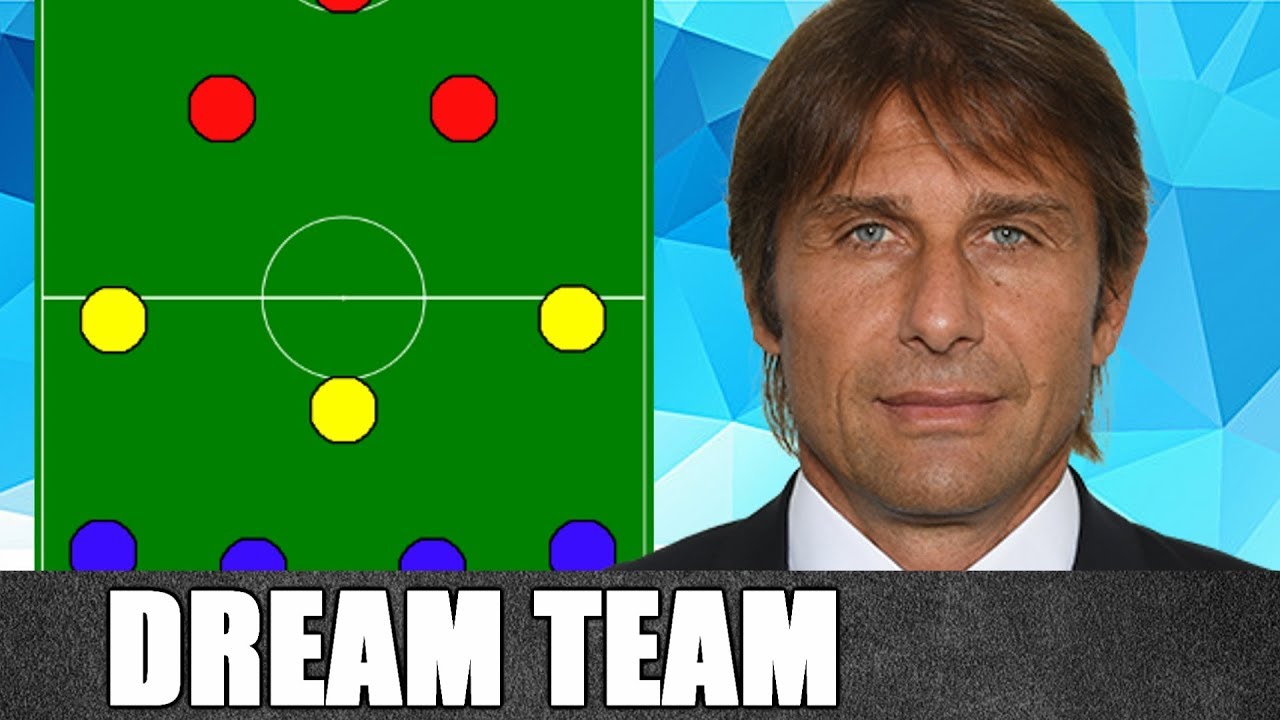 Antonio Conte's Dream Team [All-Time Best XI Players He Has Managed ...