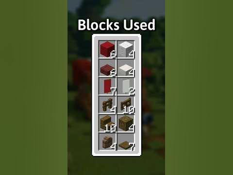 Market Stall (Actually Easy) Minecraft Tutorial #shorts - YouTube