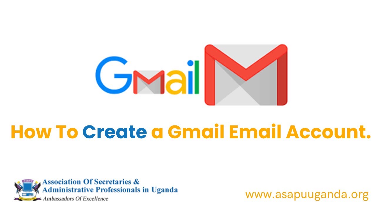 How to Create a Gmail Email Account - YouTube