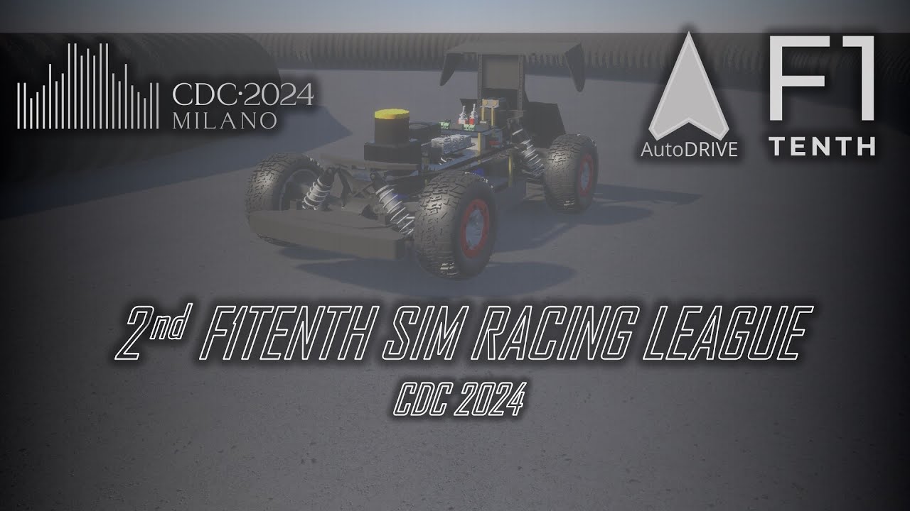 2nd F1TENTH Sim Racing League @ CDC 2024 - YouTube