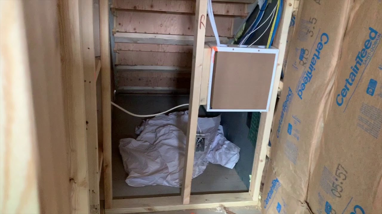 My clients pre-drywall inspection - YouTube