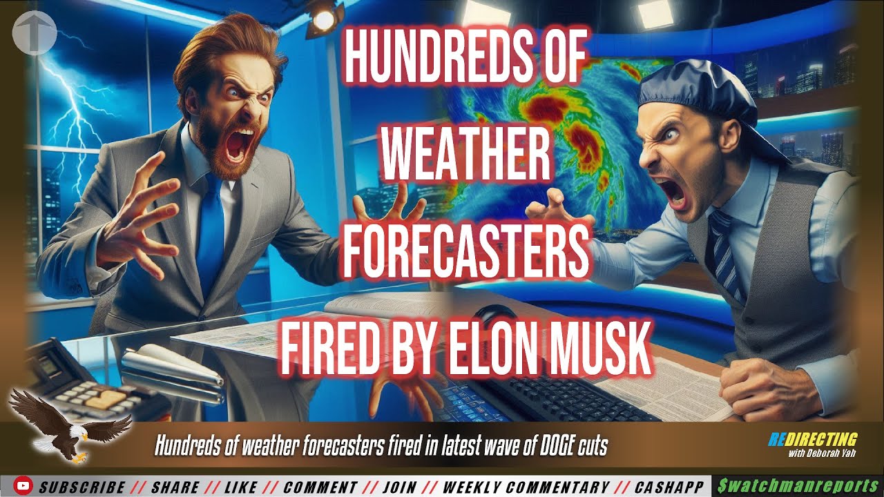 Hundreds of weather forecasters fired in latest wave of DOGE cuts - YouTube