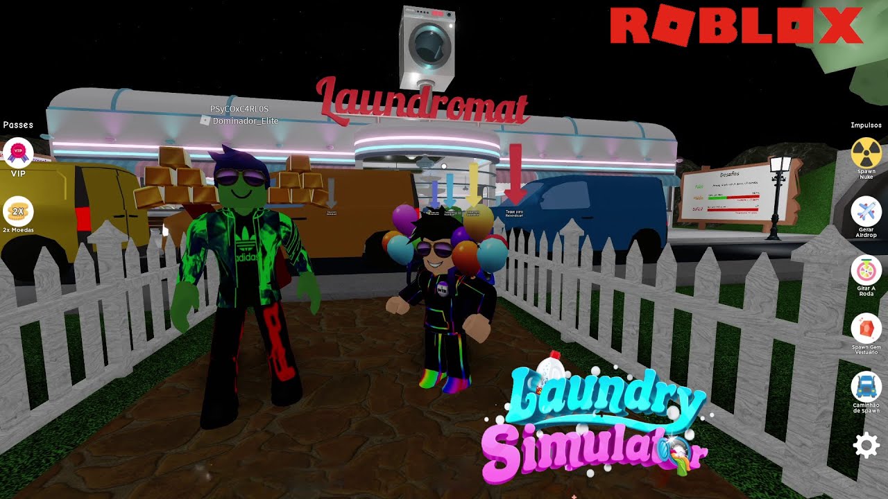 Laundry Simulator Roblox - Simulador de Lavanderia - YouTube