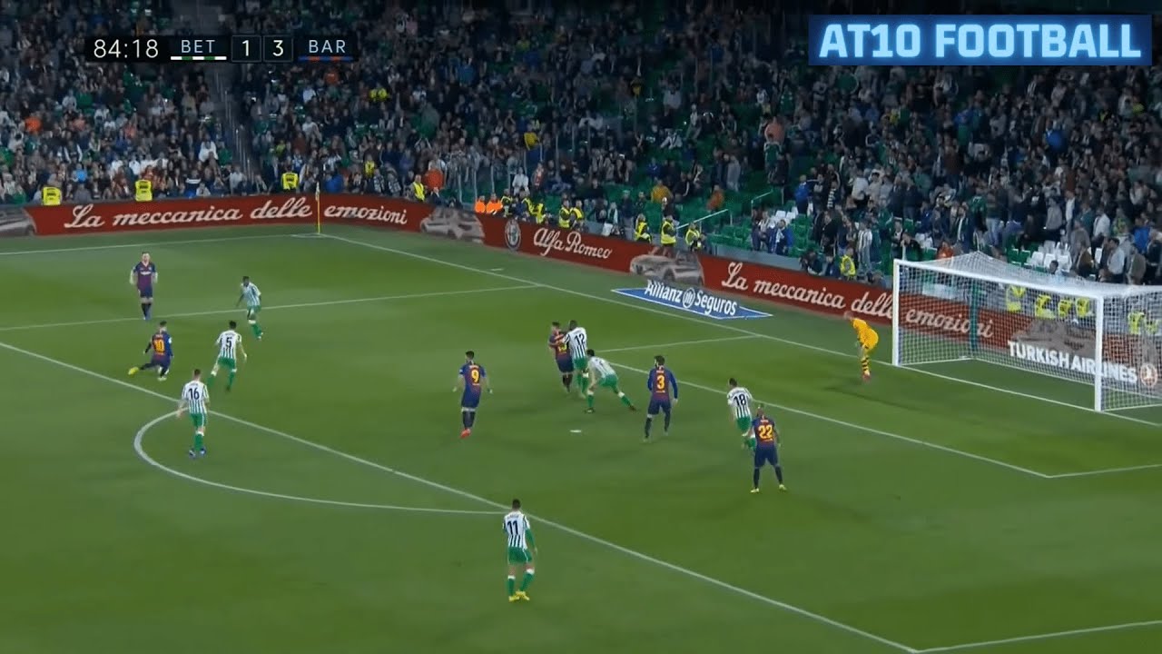 Messi's Chip Vs Real Betis | 2019 | La Liga - YouTube