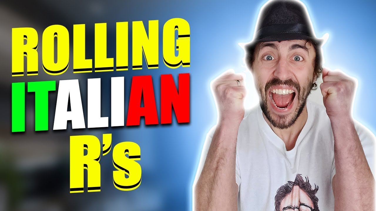 Can't roll your Italian R's DO THIS INSTEAD - YouTube