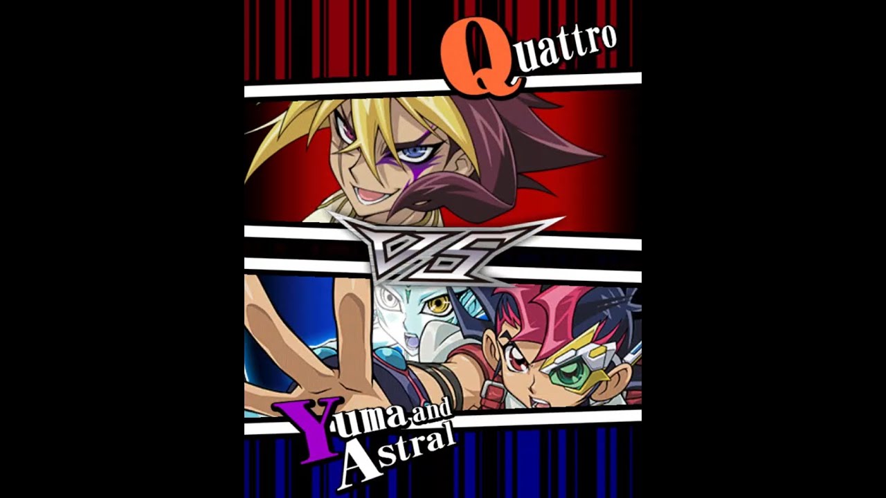 [YuGiOh Duel Links] Yuma & Astral VS Quattro !! - YouTube