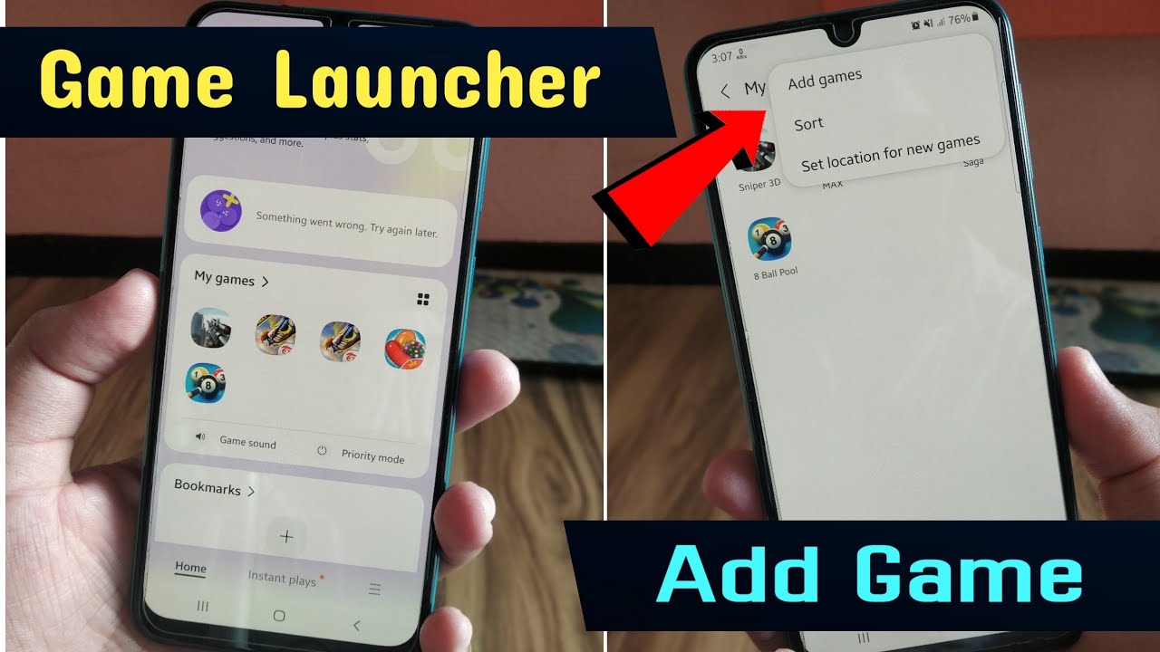 Game Launcher Setting | Add Game in Game Launcher - YouTube