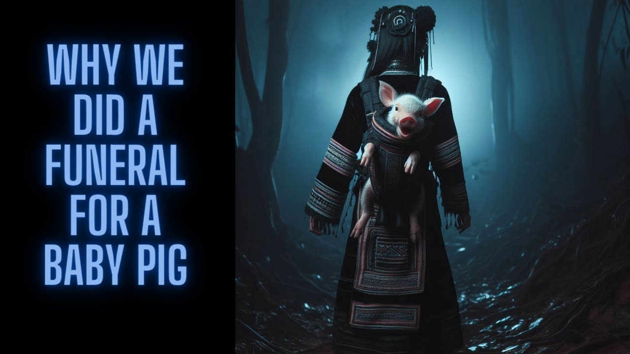 Why We Did A Funeral For A Baby Pig - YouTube