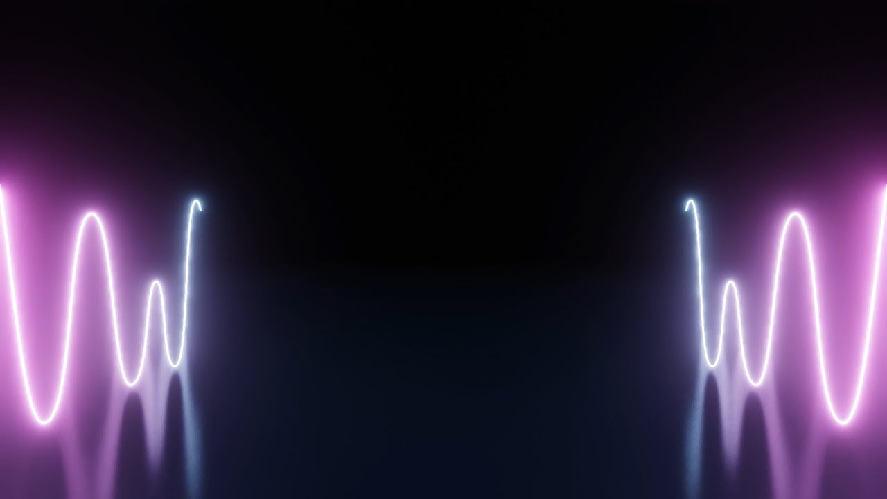 Neon Abstract Moving Geometric Lines Background Video Live Wallpaper ...