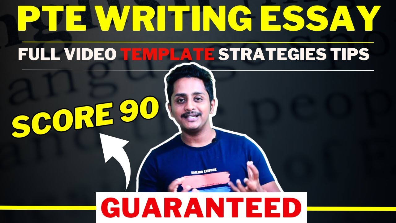 Attention PTE Writing Essay New Templates and Strategies Score 90 ...