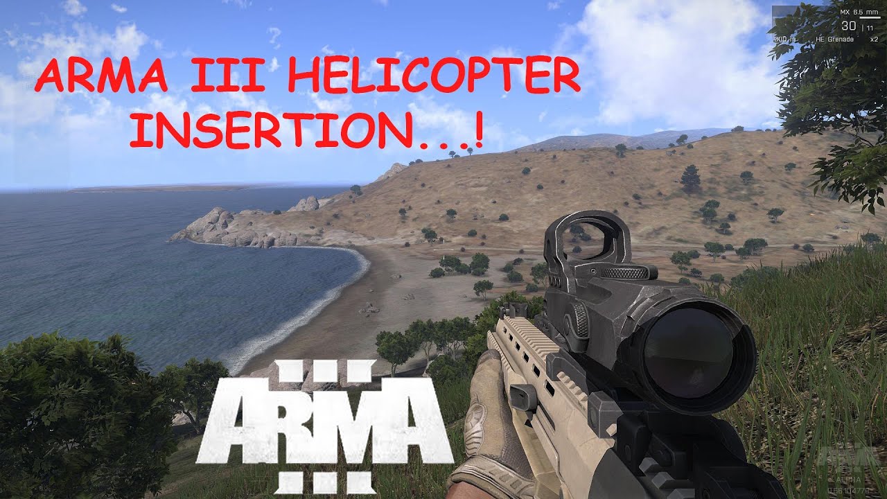 Basic Arma III Helicopter Insertion 1 (Includes Demo) - YouTube