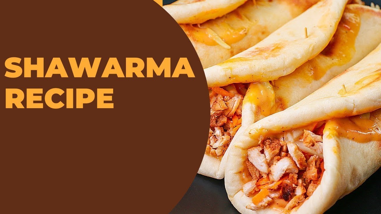Chicken Cheese Shawarma Recipe | Tasty and Creamy Shwarma Recipe by ...