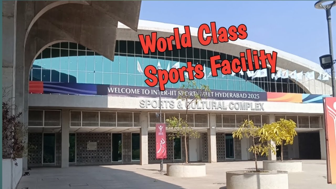 World Class Sports Complex | IIT Hyderabad | Sports Complex #sports # ...