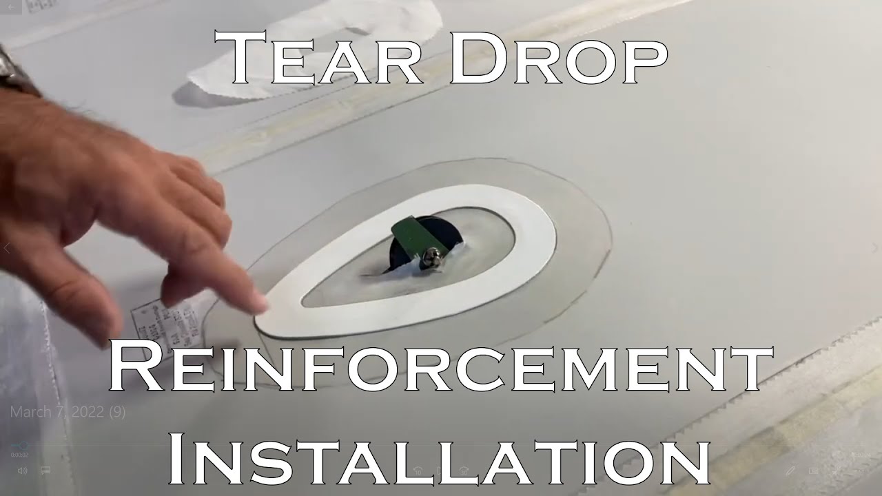 J3 Teardrop Reinforcement Tape Installation - YouTube