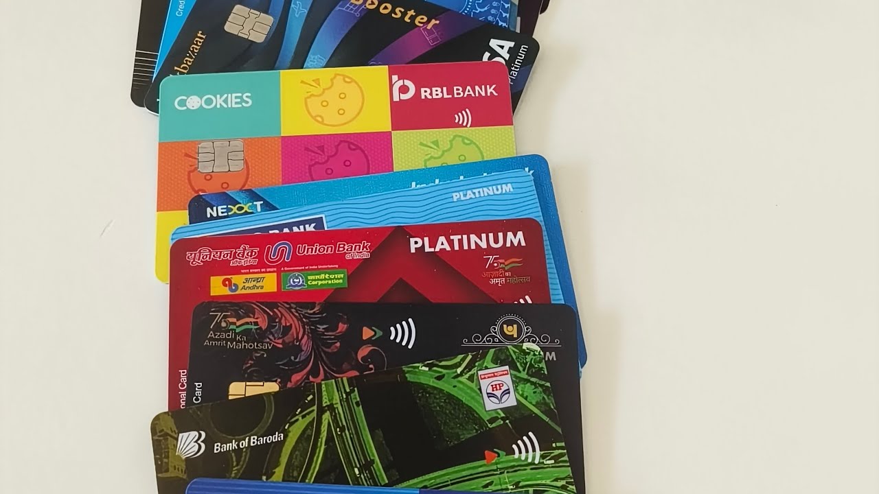 MY CREDIT CARD COLLECTION #CREDIT CARD WITH HIGH LIMIT - YouTube