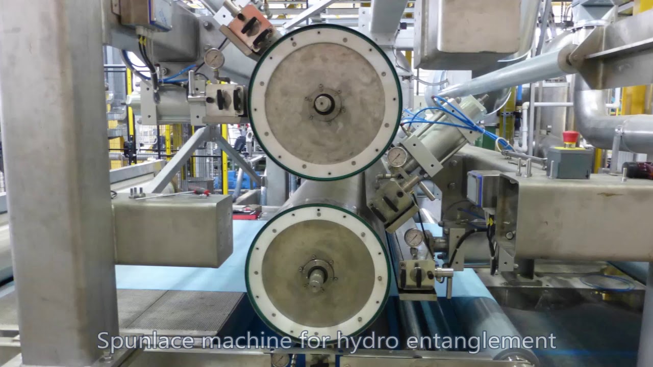 SPUNLACE MACHINE FOR HYDROENTANGLEMENT - CROSS JET www.acm-engineering ...