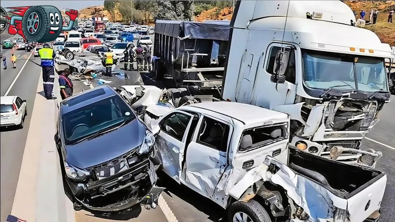 35 Shocking Moments Of Car Crash Compilation On Road - YouTube