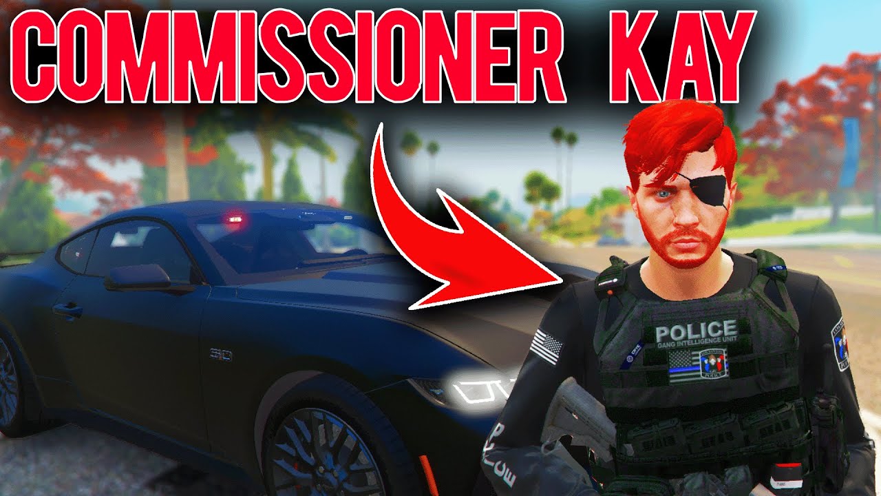 Commissioner Kay in GTA RP! - YouTube