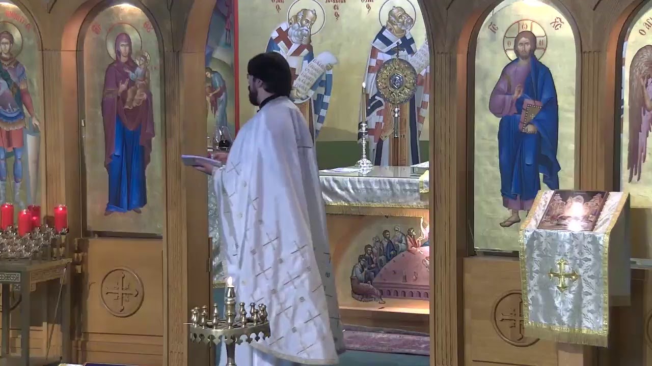 Orthros & Divine Liturgy for the Saturday of Souls before Pentecost ...