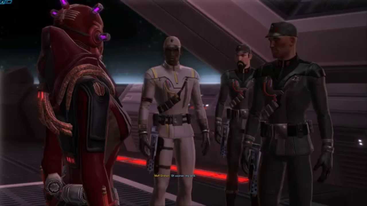 SWTOR Quest: Testing "Speak to Moff Pyron" - YouTube