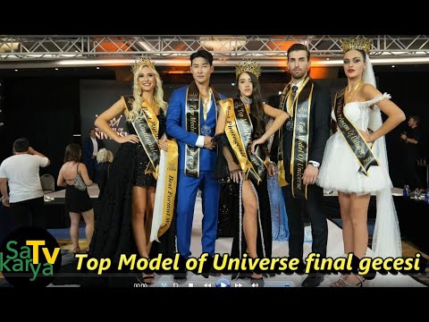 Top Model of Universe final gecesi muhteşem bir finalle sonuçlandı,