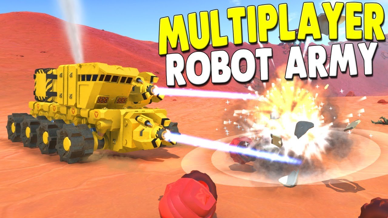 Co-Op Campaign Building Army of Robots | Terra Tech Multiplayer ...