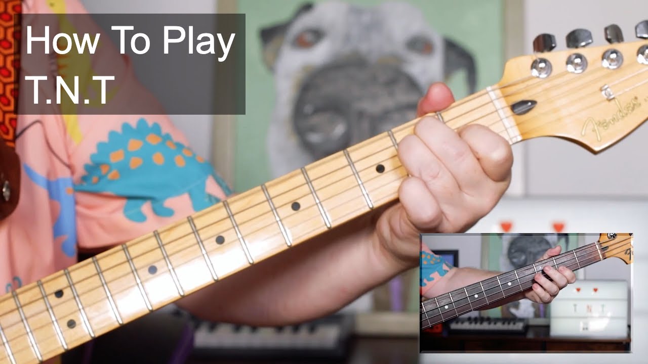 'T.N.T' AC/DC Guitar & Bass Lesson - YouTube