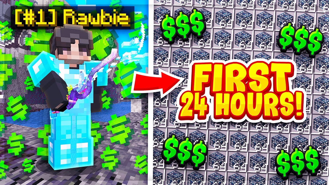 OUR *INSANE* FIRST 24 HOURS! (F-TOP #1) | Minecraft Factions | Complex ...