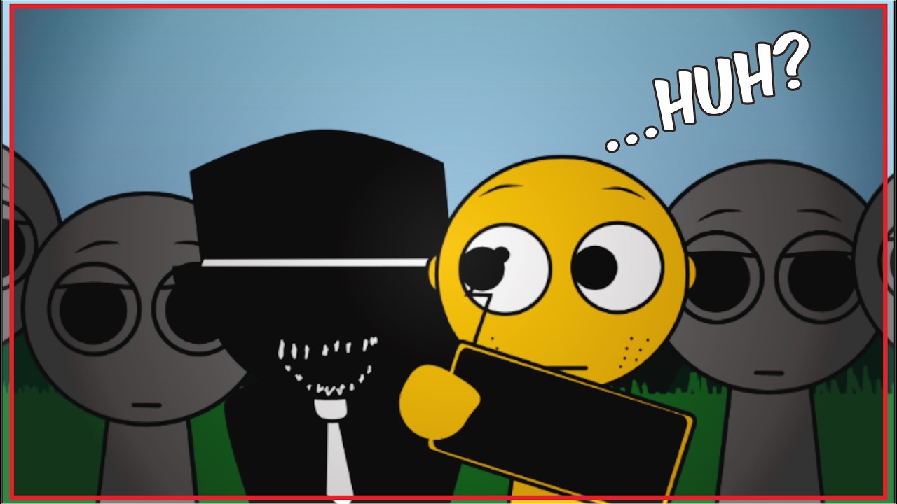 OMG! All Sprunki is so scary for a black? incredibox mix - YouTube