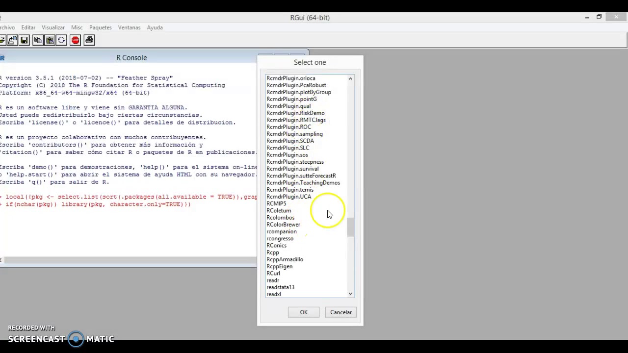 Curva de Kaplan Meier con R paso/paso (Rcmdr-Rcmdr.survival) - YouTube