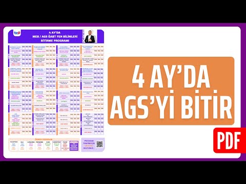 2026 AGS & ÖABT 4 AY'DA BİTİRME PROGRAMI - FENCİ SEDAT HOCA #mebags #ags #öabtfen