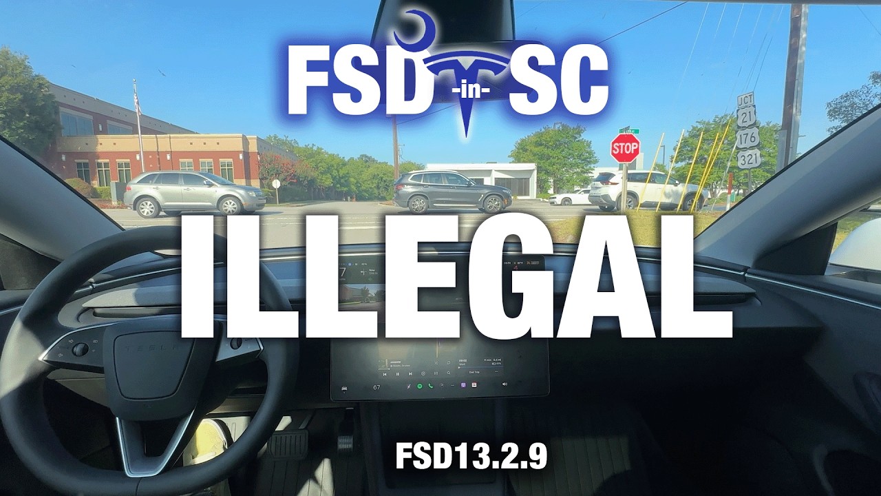 Tesla FSD 13.2.9 | Unprotected Left onto 12th St with Blocked ...