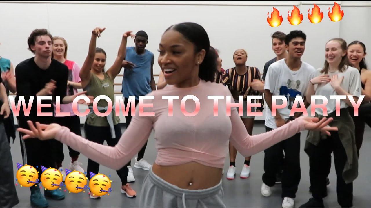 WELCOME TO THE PARTY- RACHEL LOCKHART CHOREOGRAPHY - YouTube