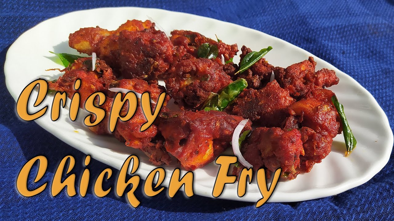 CRISPY CHICKEN FRY | CHICKEN FRY RECIPE | RESTURANT STYLE CHICKEN FRY ...