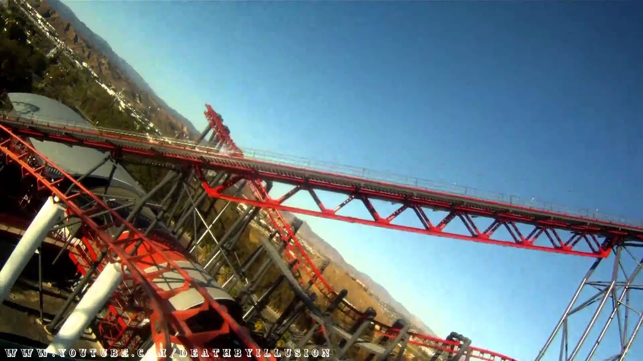 Viper On-ride Front Seat (HD POV) Six Flags Magic Mountain - YouTube