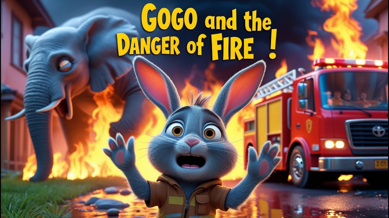 Gogo and the Danger of Fire|read aloud books for kindergarten|little ...
