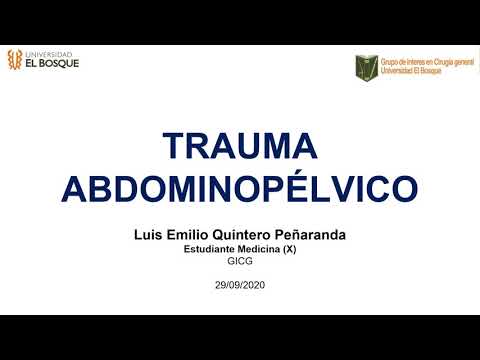 TRAUMA DE ABDOMEN ATLS - YouTube